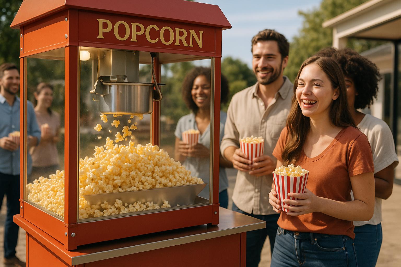 Ultimate Guide to Popcorn Machine Rentals | Bouncy Rentals