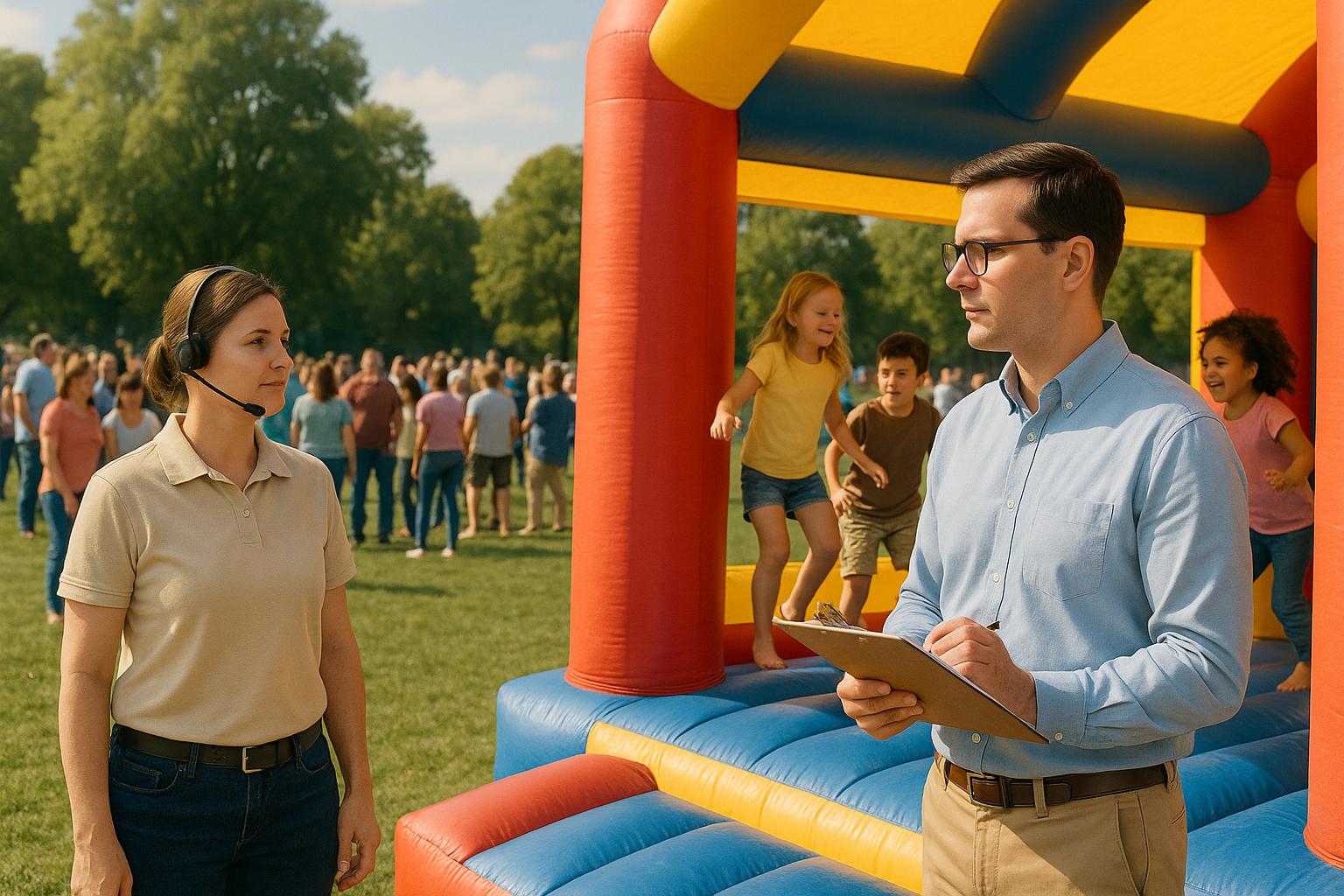 Crowd Management vs. Bounce House Supervision | Bouncy Rentals