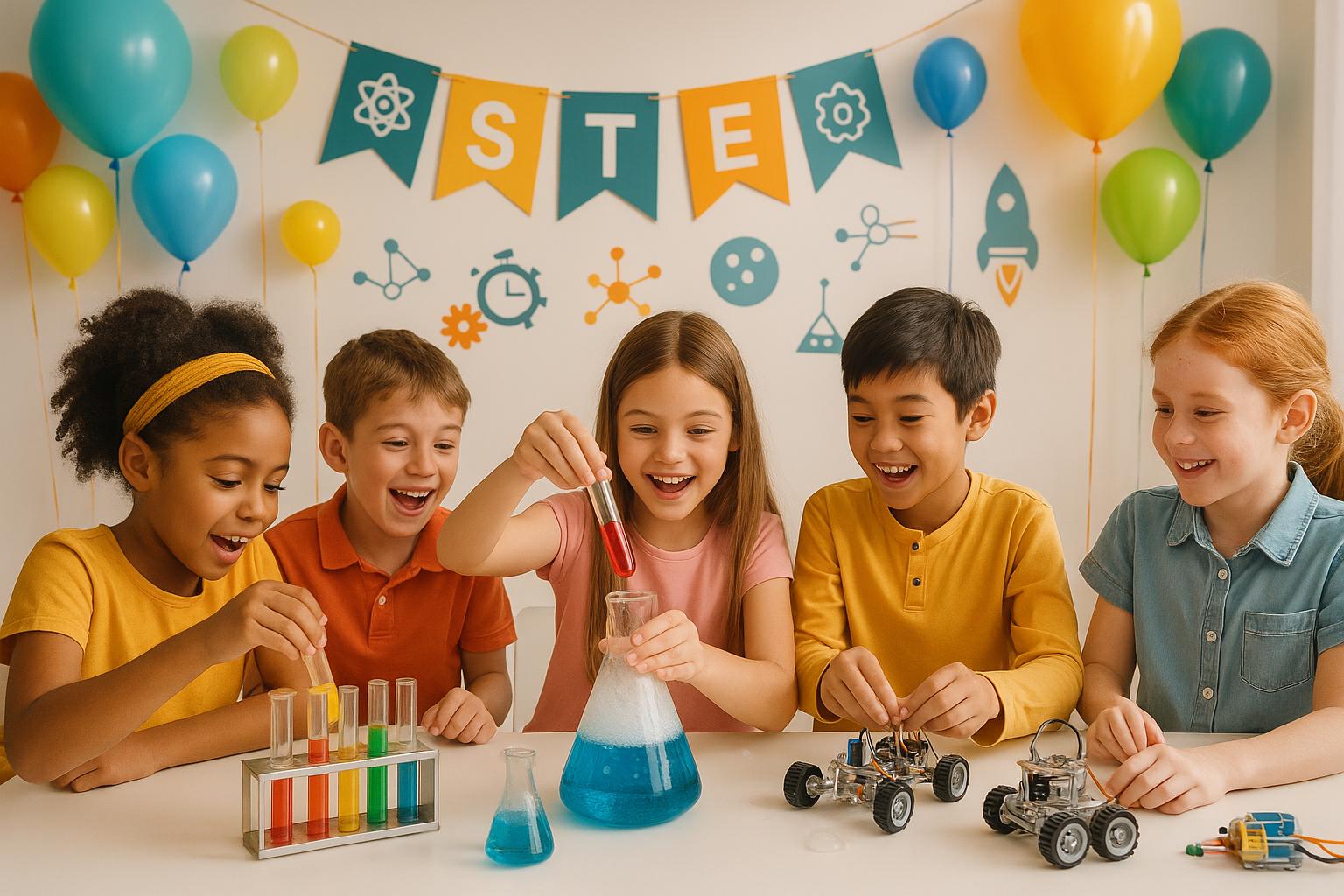 10 STEM Party Ideas for Kids | Bouncy Rentals