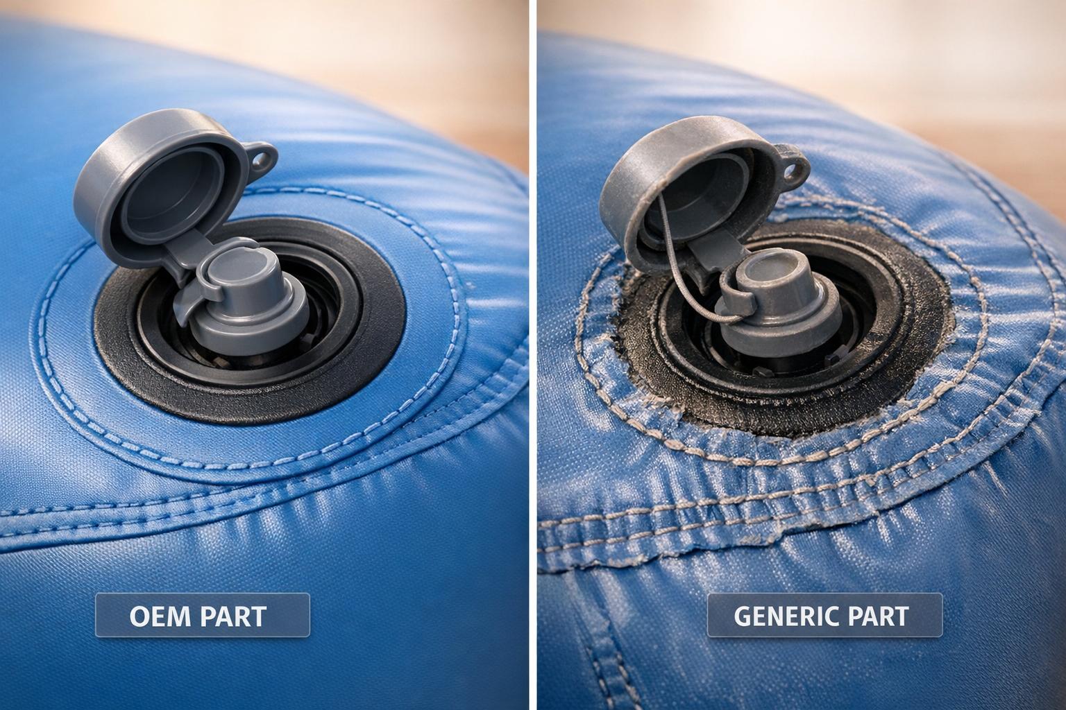 OEM vs. Generic Inflatable Parts | Bouncy Rentals